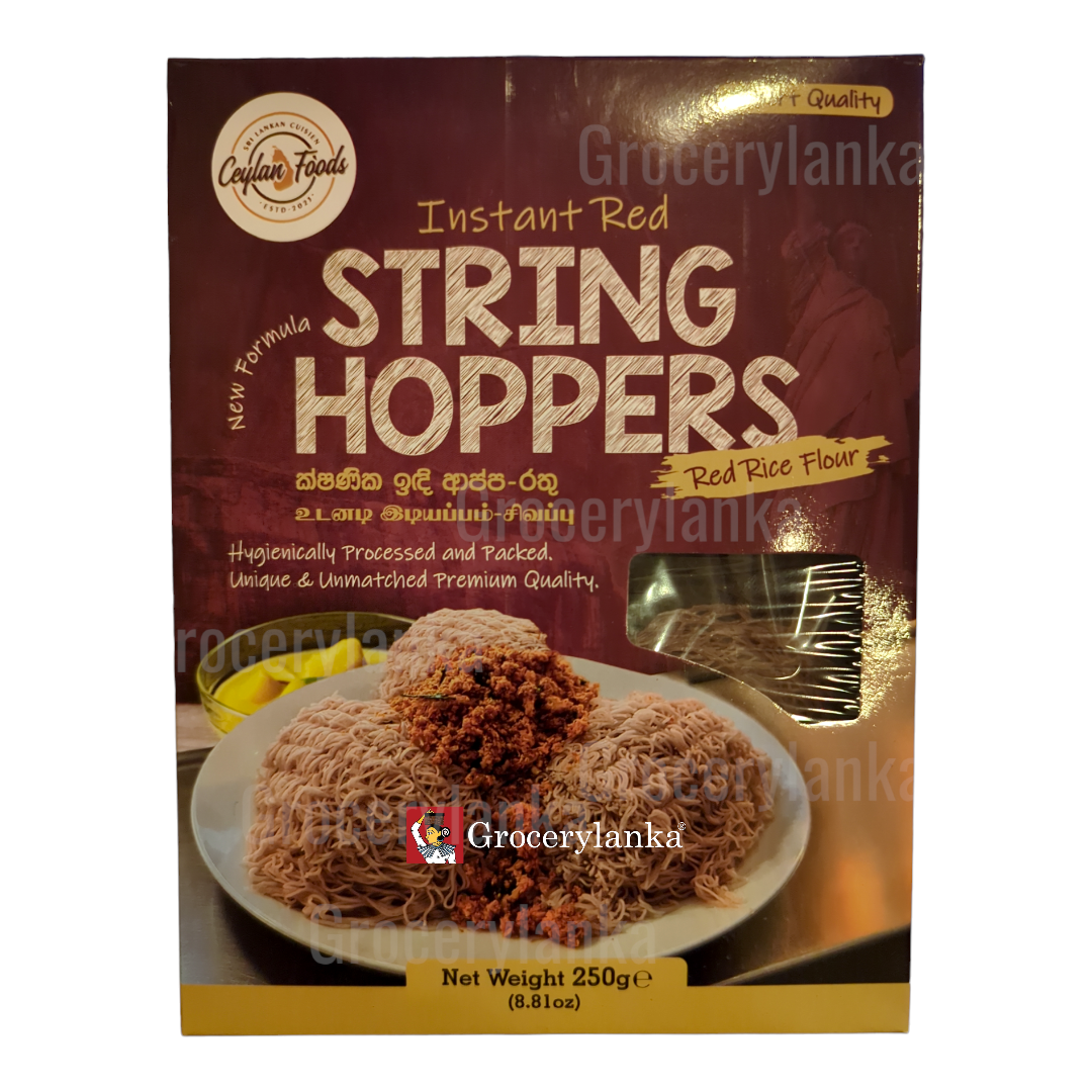 Ceylon Food Instant String Hoppers 250g - Red — Grocerylanka