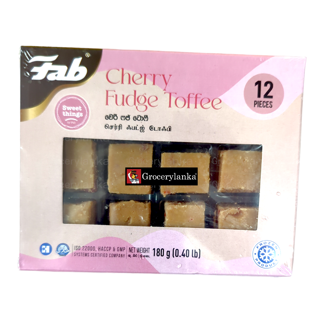 Fab Cherry Fudge Toffee 12Pc — Grocerylanka
