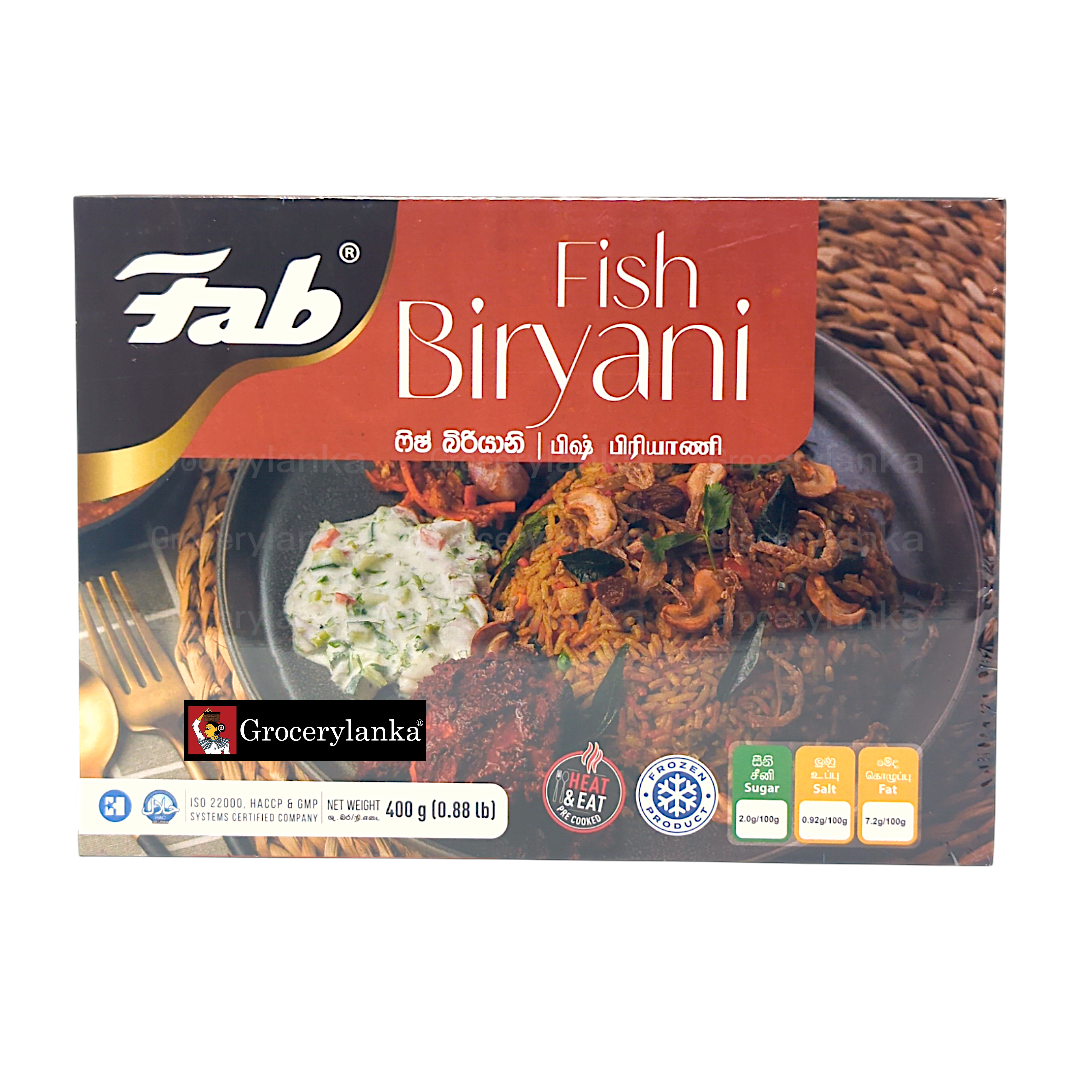 Fab Fish Biriyani Frozen (In-Store Pickup Only / Please order a separa ...