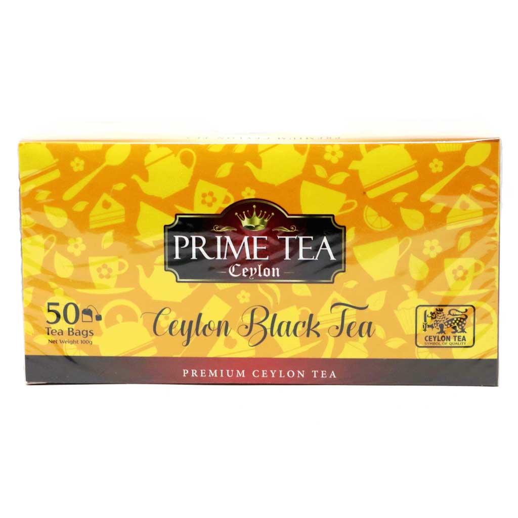 Ceylon Black Tea 50 Bags | Prime Tea Ceylon — Grocerylanka
