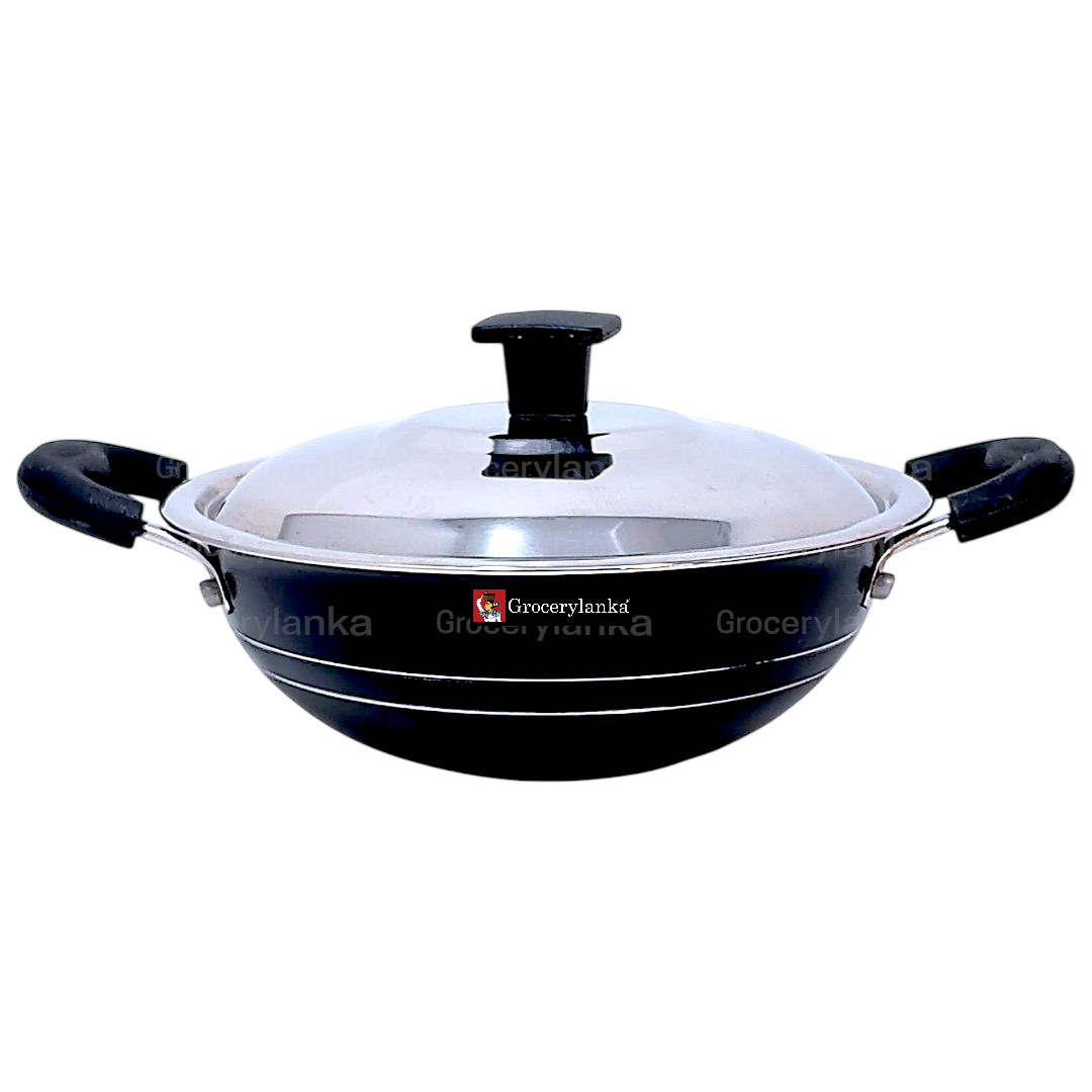Nonstick Hopper Pan with Two Handles | Grocerylanka