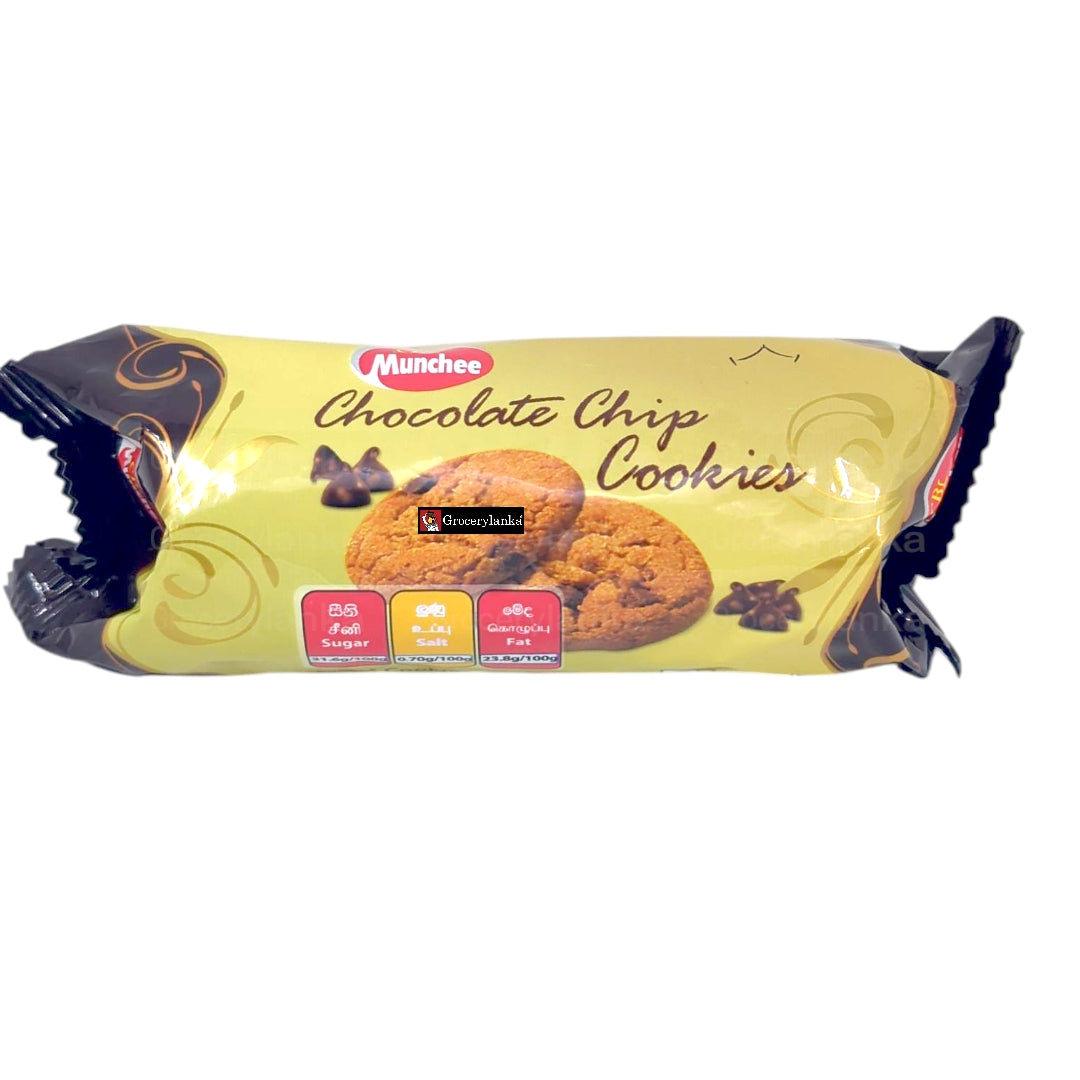 Munchee Chocolate Chip Cookies 100g | Crispy & Sweet Snack — Grocerylanka