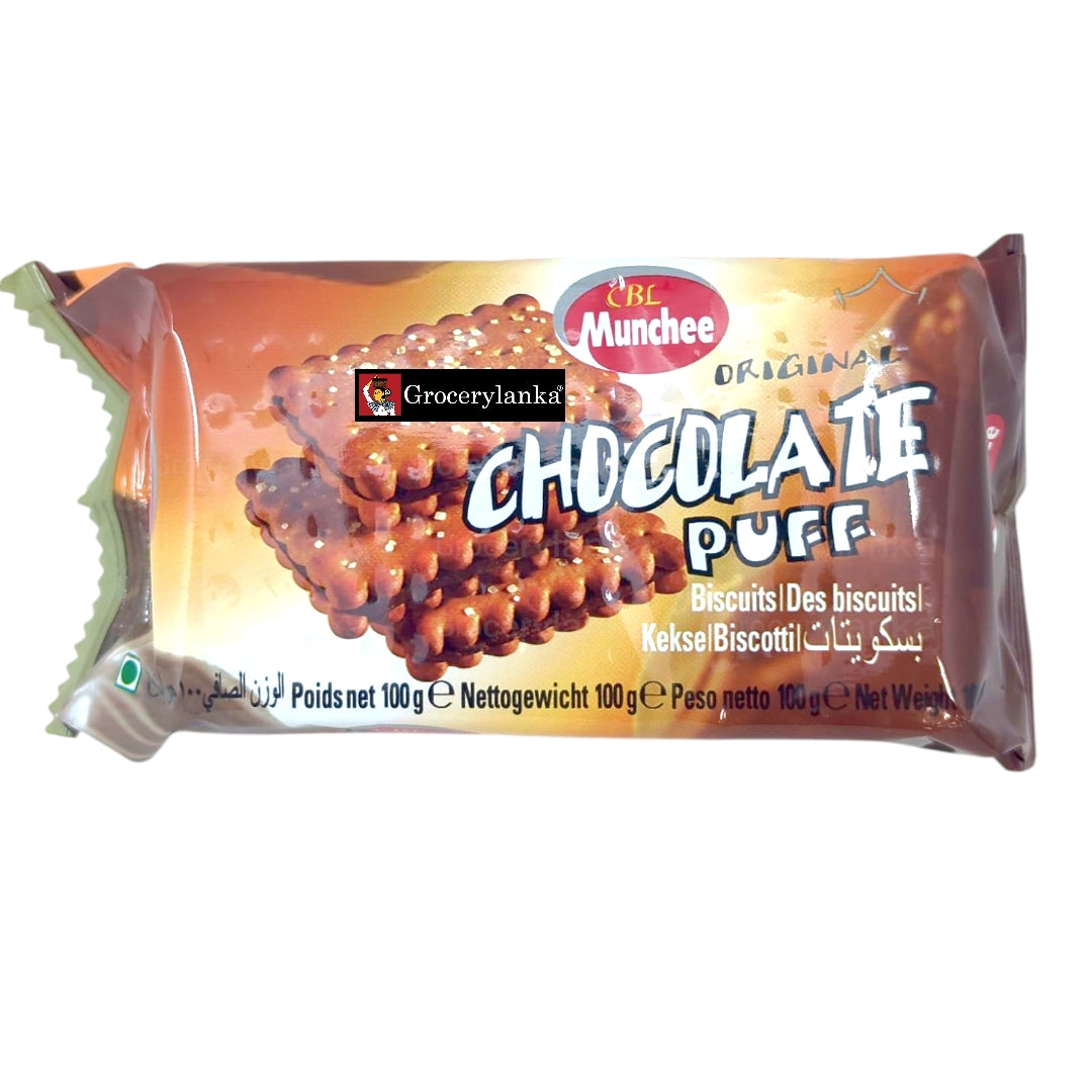Munchee Chocolate Puff 100g – Small Pack | GroceryLanka — Grocerylanka