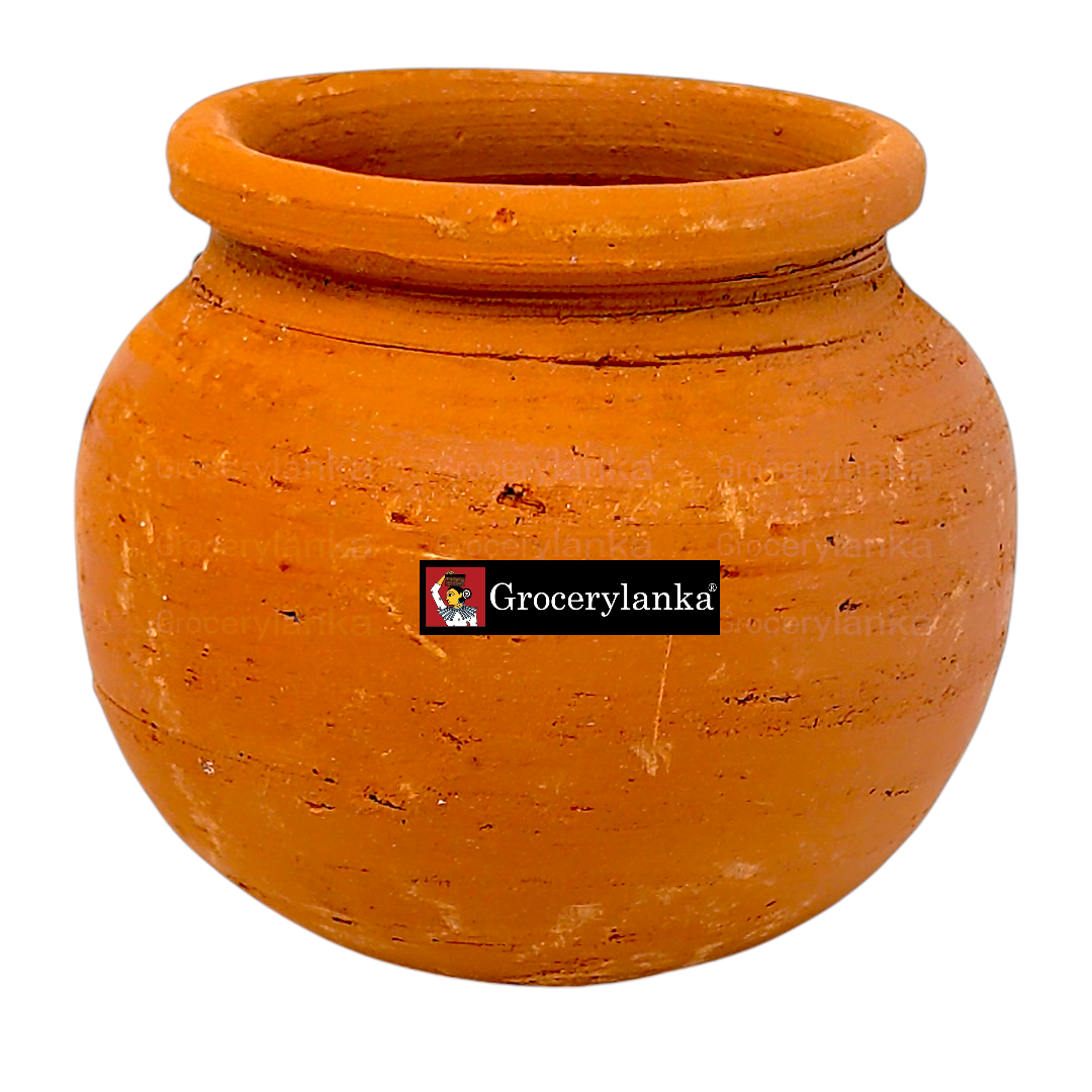 Kiri Uthurana Mutti Small 5x5 | Sri Lankan Clay Pot — Grocerylanka