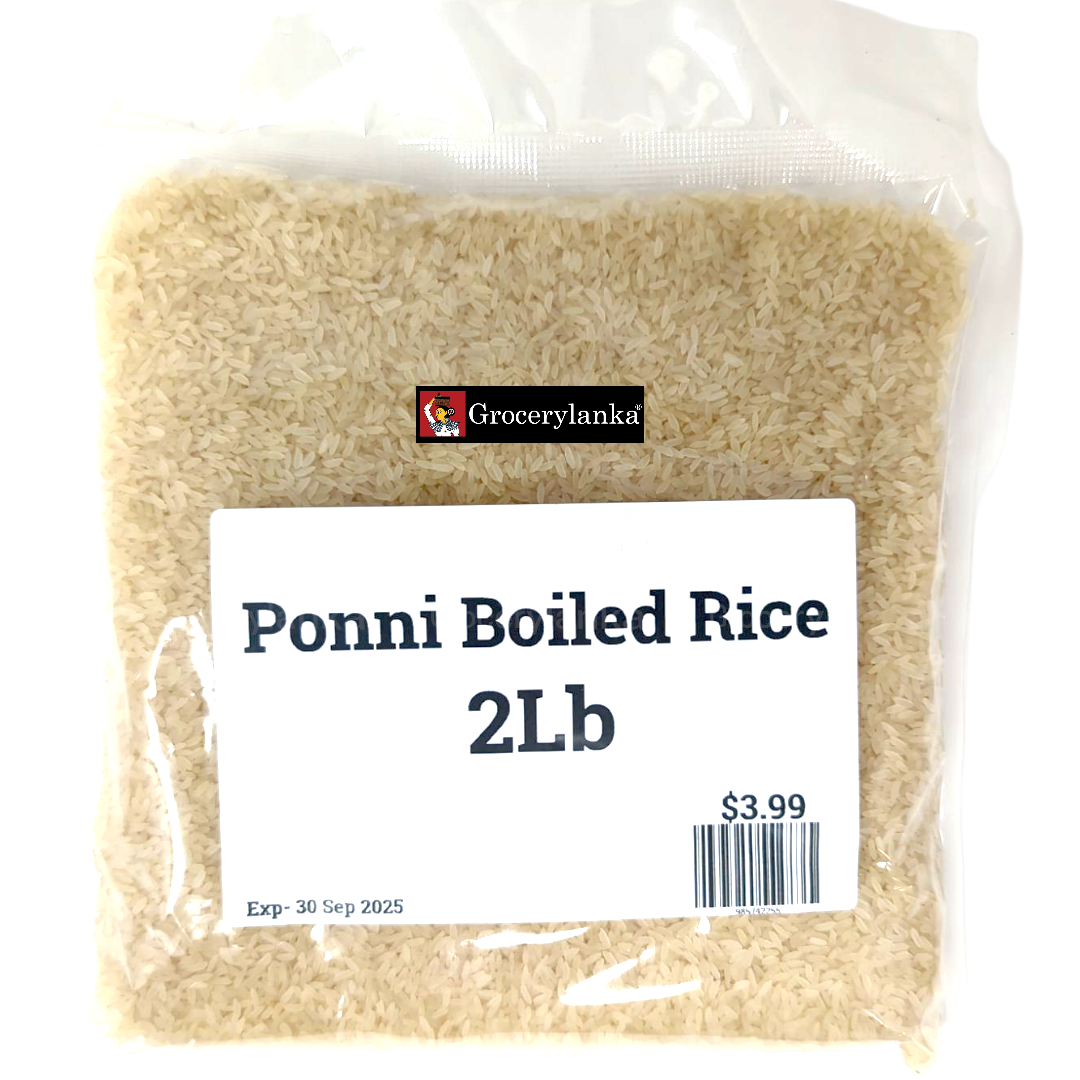 White Ponni Boiled Rice 1kg — Grocerylanka