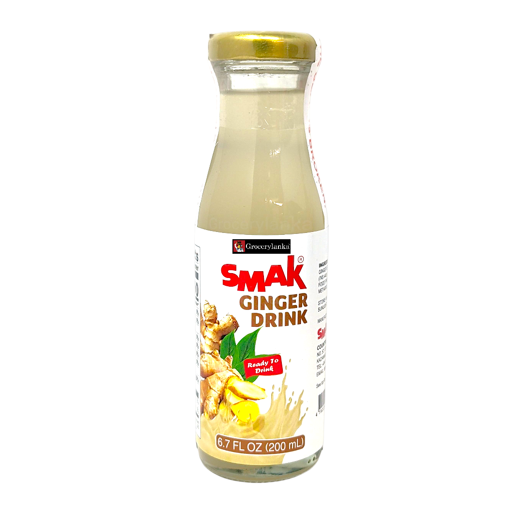 SMAK Ginger Drink 200ml | Spicy Refreshing Beverage — Grocerylanka