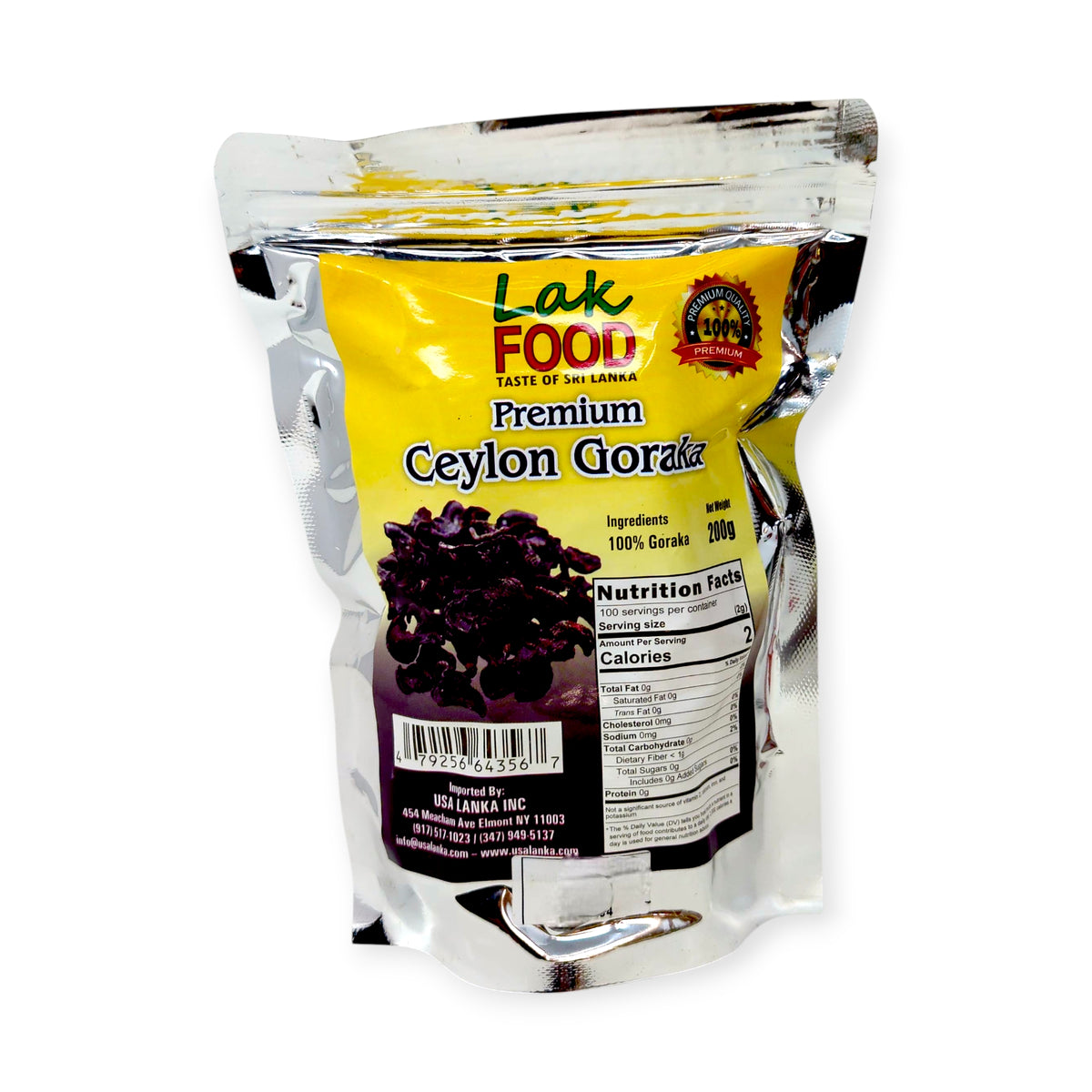 Goraka Pieces 200g – Authentic Sri Lankan Dried Garcinia for Tradition ...