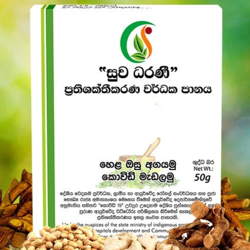 Suwa Dharani 50g | Ayurvedic Herbal Tea — Grocerylanka