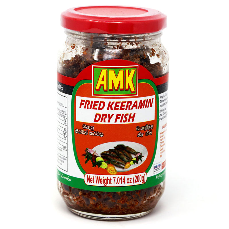 AMK Fried Keeramin Dry Fish with Spicy Onion 200g — Grocerylanka