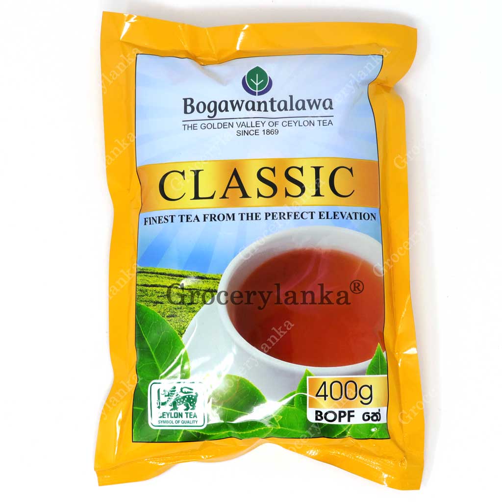 Bogawantalawa Classic Ceylon Tea 400g – BOPF Loose Leaf — Grocerylanka