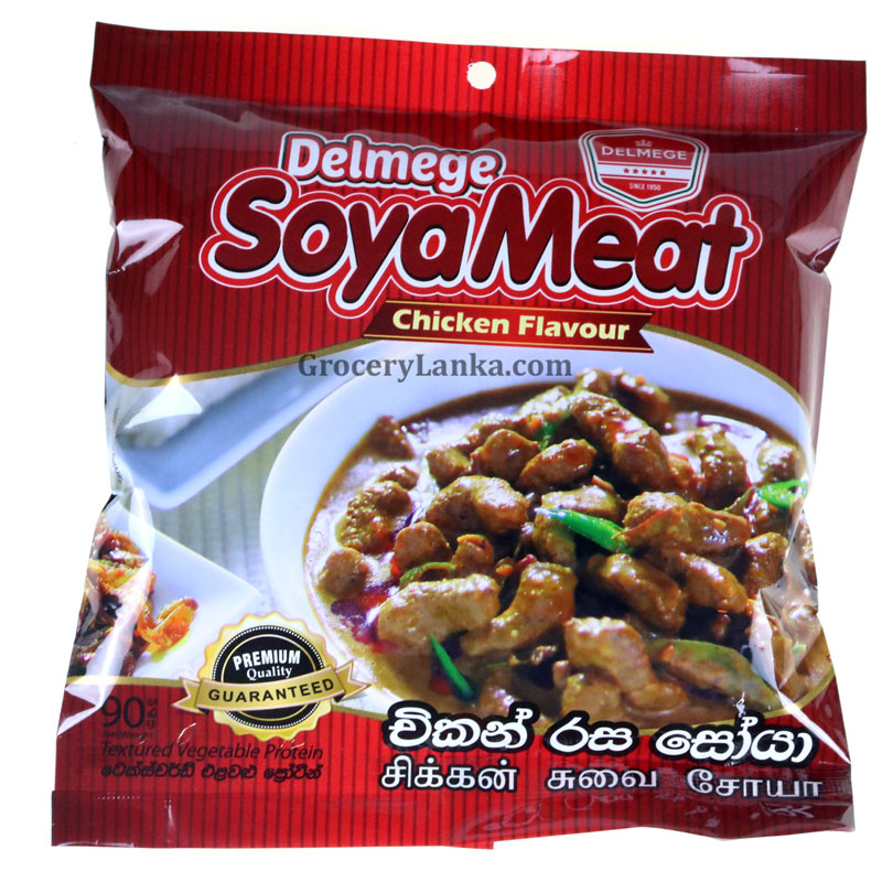 Delmege SoyaMeat - Chicken Flavor 90g — Grocerylanka