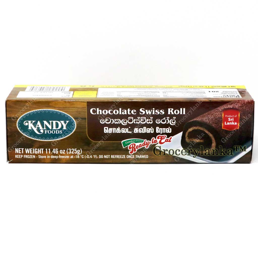 Kandy Foods Chocolate Swiss Rolls 325g — Grocerylanka