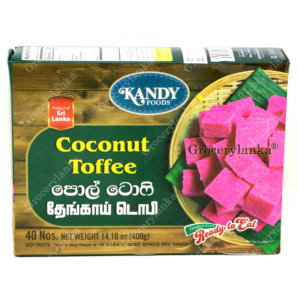Kandy Foods Coconut Toffee 400g — Grocerylanka