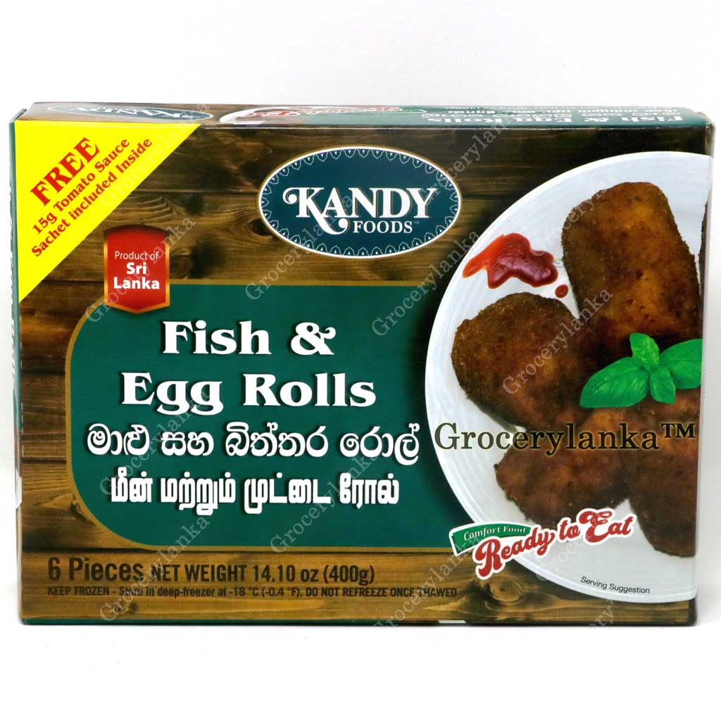 Kandy Foods Egg And Fish Rolls — Grocerylanka