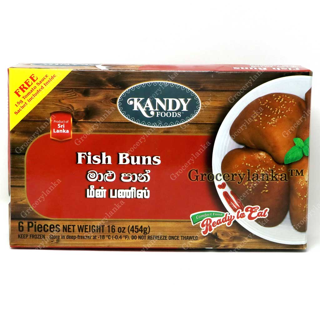 Kandy Foods Fish Buns 6Pcs - Frozen — Grocerylanka