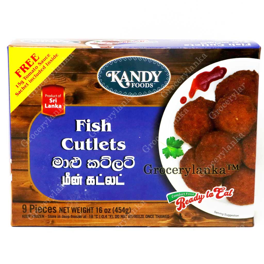 Kandy Foods Fish Cutlets 9Pcs - Frozen — Grocerylanka