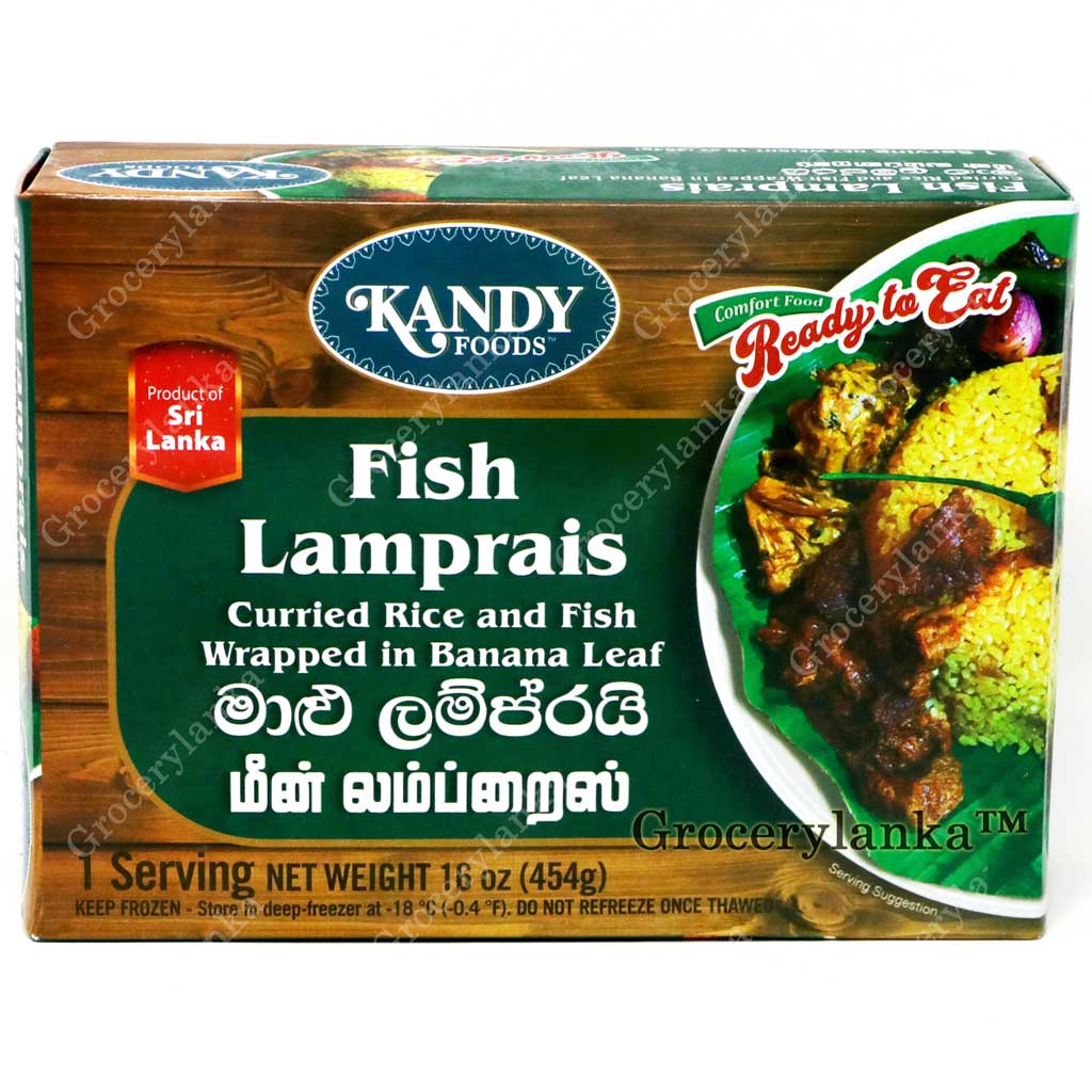 Kandy Foods Fish Lamprais – Frozen Sri Lankan Meal — Grocerylanka