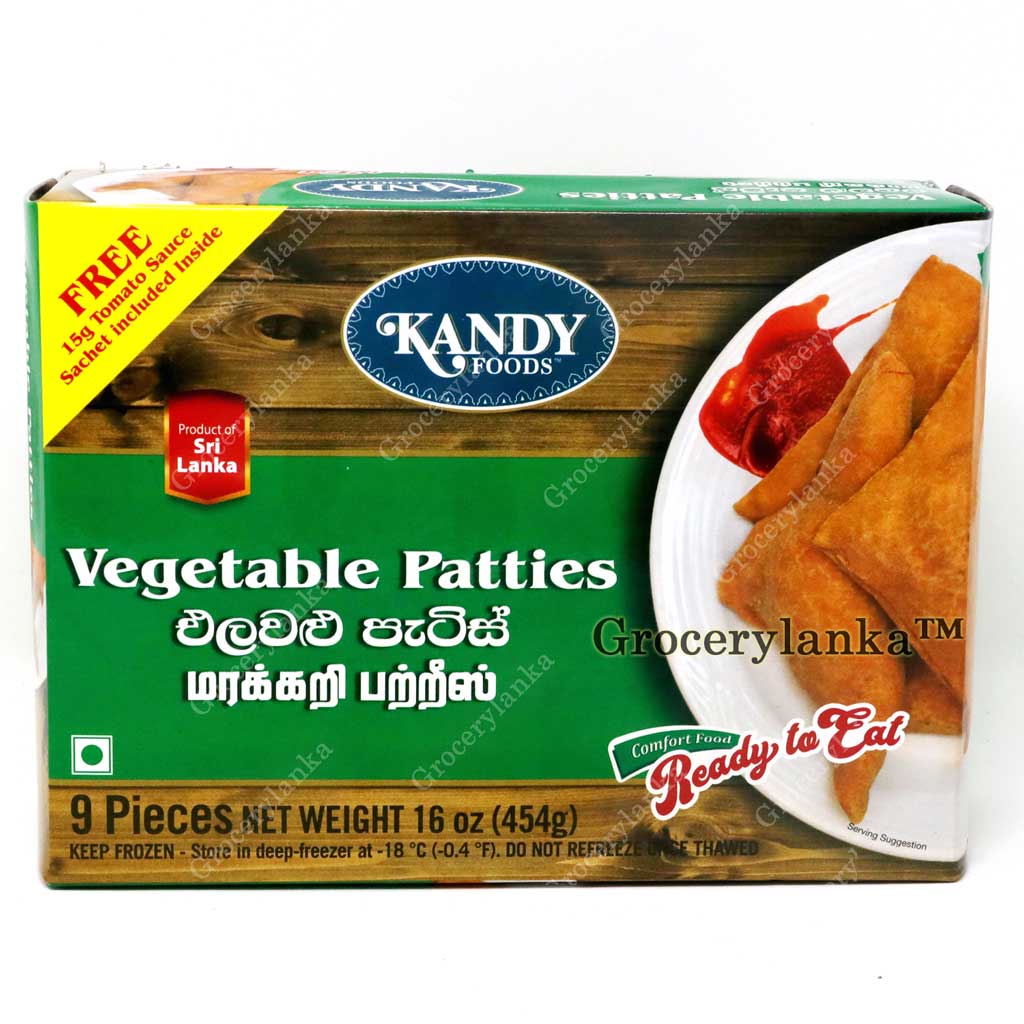 Kandy Foods Vegetable Patties — Grocerylanka