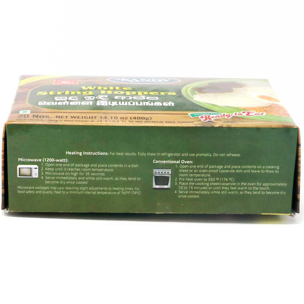 Kandy Foods White String Hoppers (Frozen) 400g — Grocerylanka