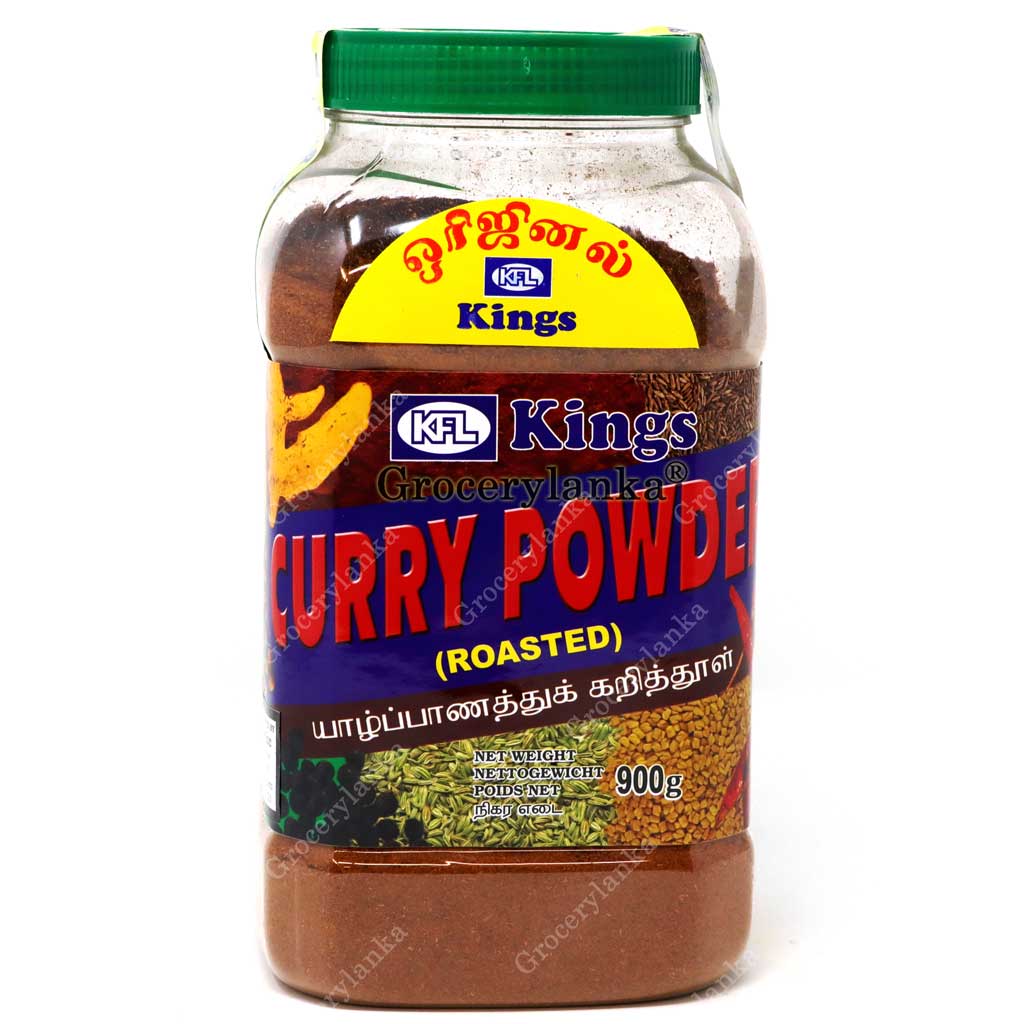 Kings Roasted Curry Powder 900g – Jaffna Curry Blend — Grocerylanka