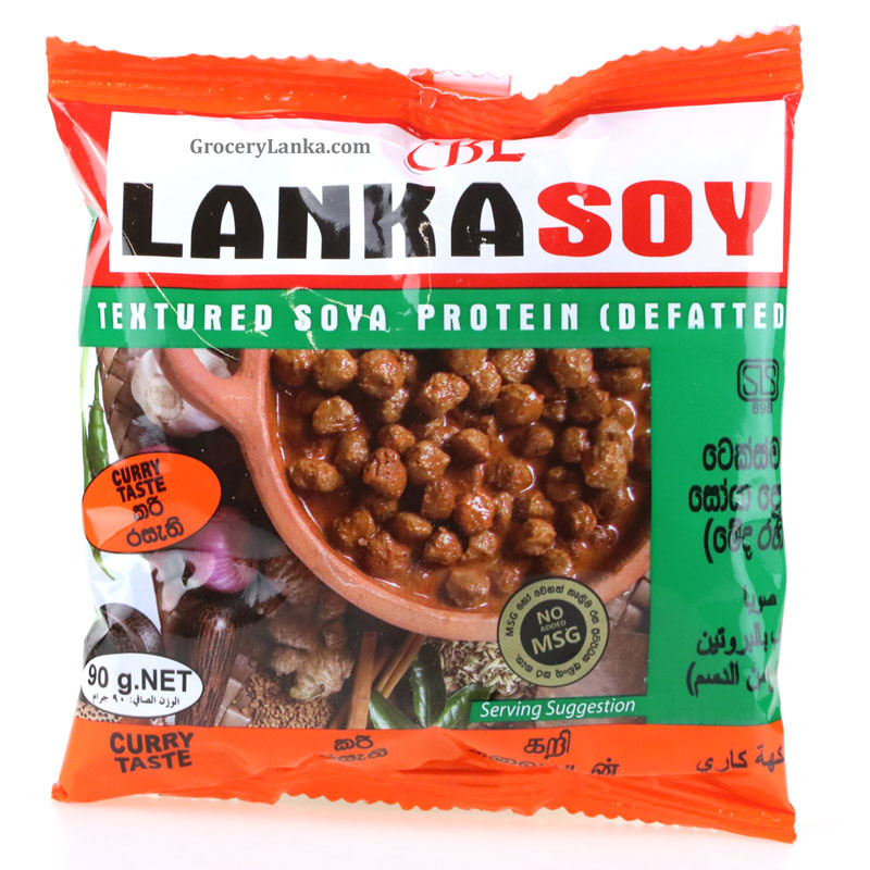 Lankasoy Soy Nuggets - Curry Flavor 90g — Grocerylanka