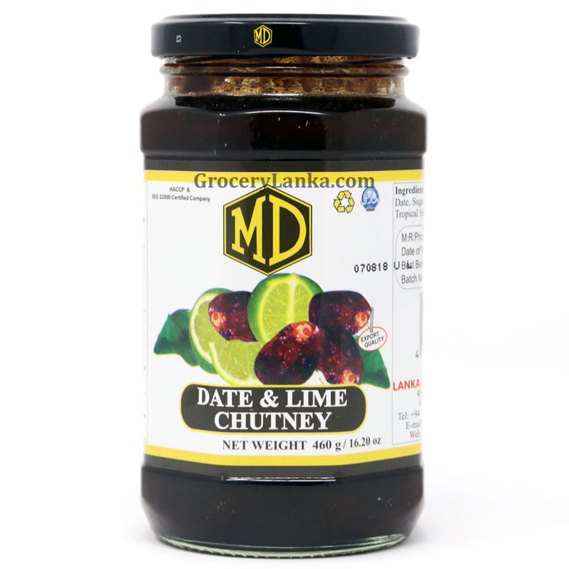 MD Date & Lime Chutney 460g — Grocerylanka