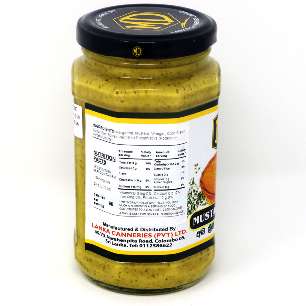 MD Mustard Cream 360g — Grocerylanka