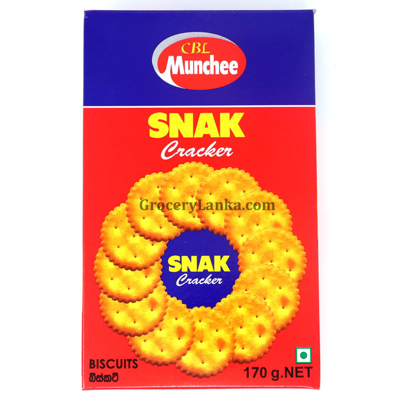 Munchee Snack Cracker 170g — Grocerylanka