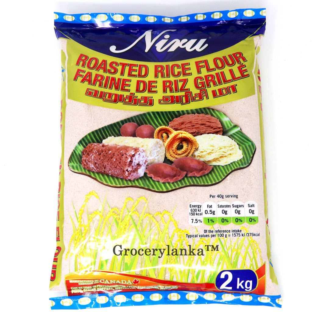 Niru Roasted Red Rice Flour 2kg (4.4lb) — Grocerylanka