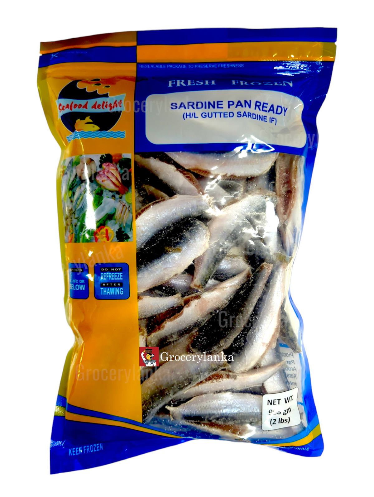 Daily Delight Frozen Sardine Pan Ready 2lb - Frozen (In-Store or Curbs ...