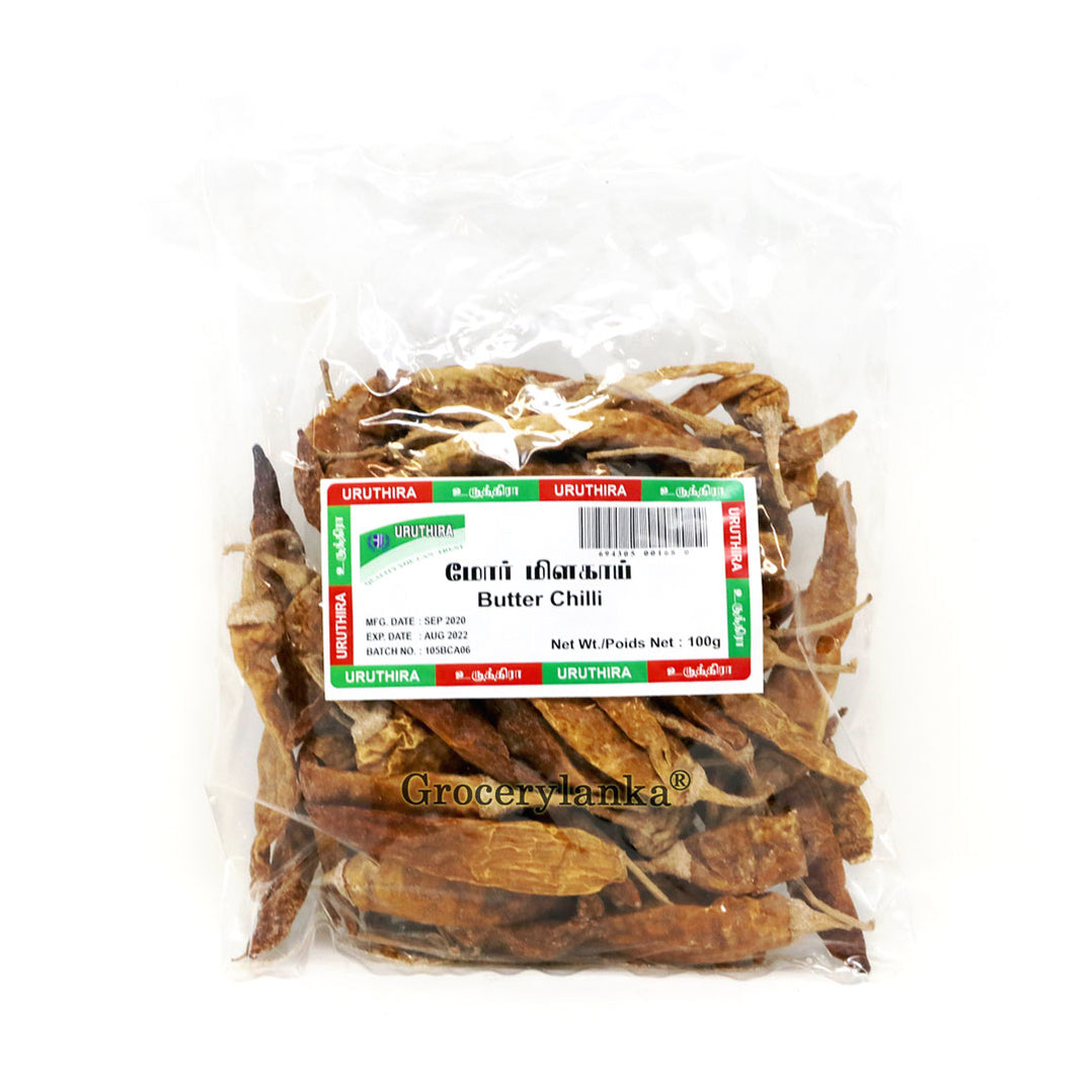 Uruthira Butter Chilli 100g (Curd Chili) — Grocerylanka